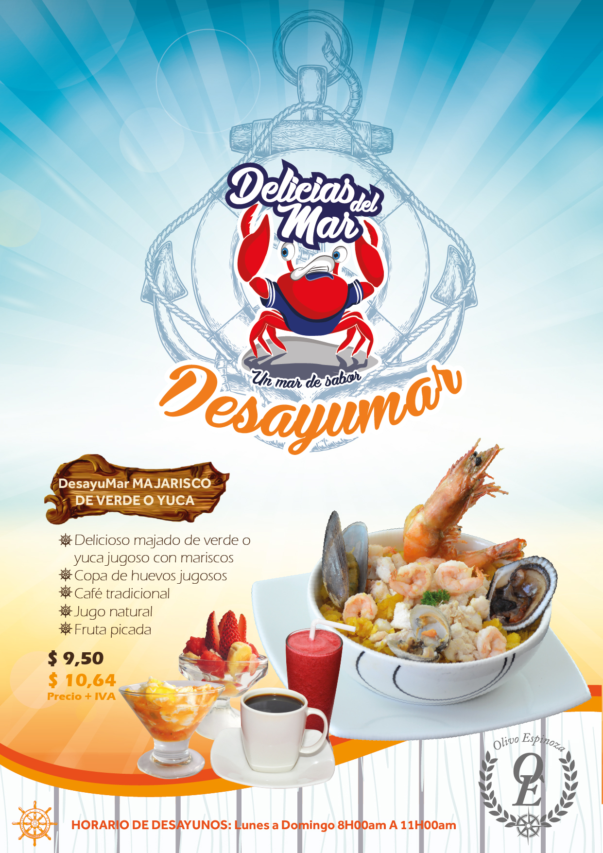 Menu - Delicias del Mar